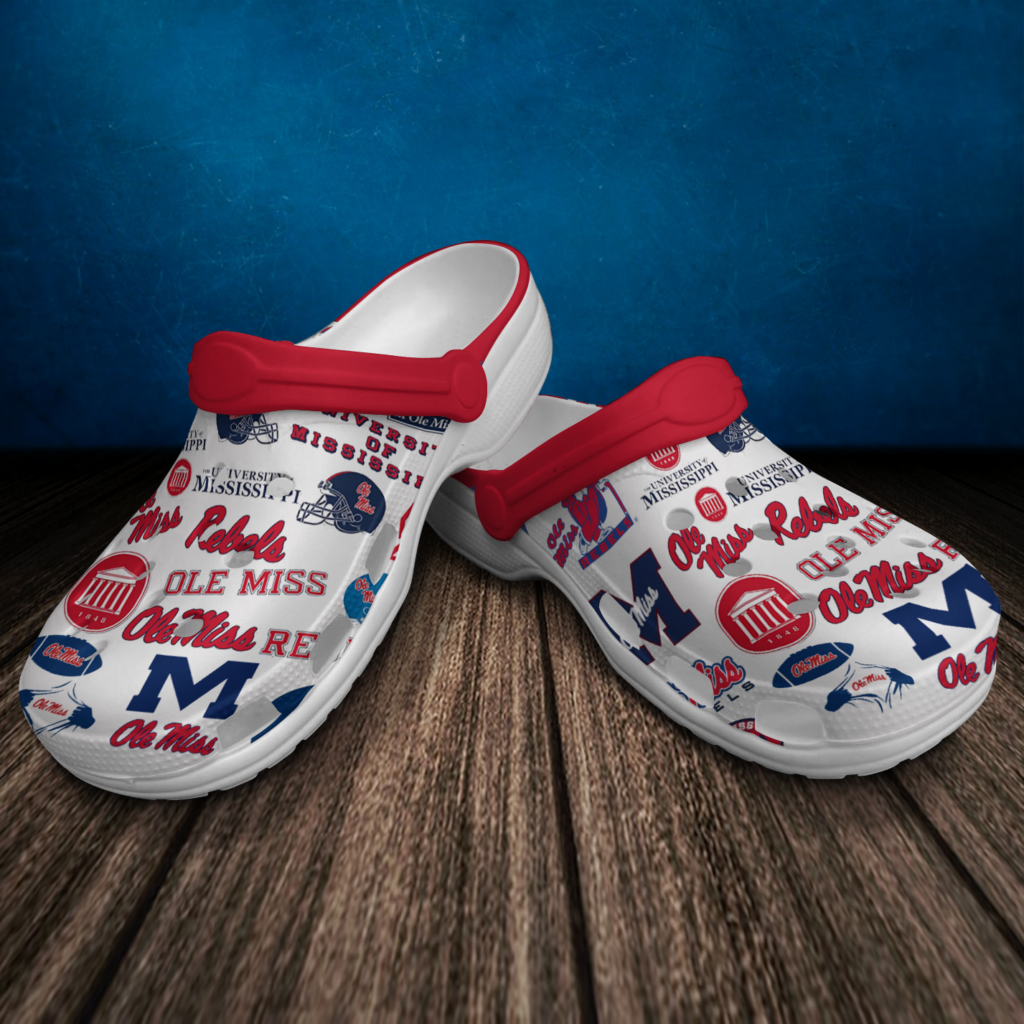 Ole Miss Rebels Crocs - Lionteez