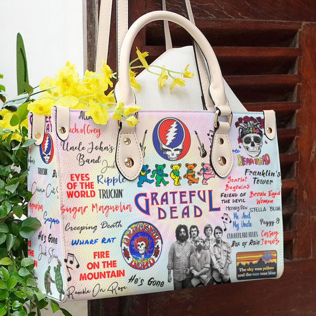 Grateful Dead 3 Leather Bag - Lionteez
