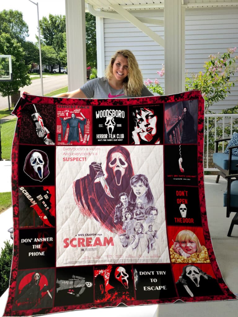 Scream Horror Movie Quilt Blanket G910 - Lionteez