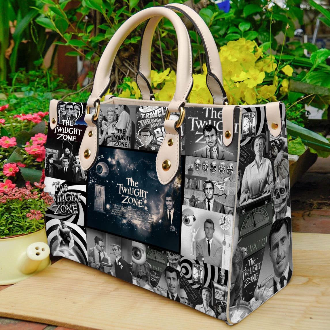 The Twilight Zone Leather handbag Tg - Lionteez