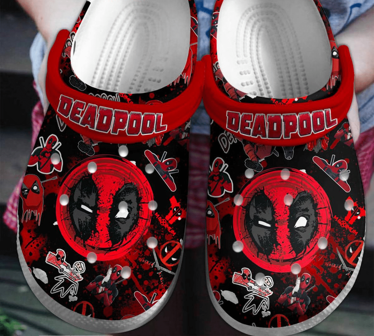 Deadpool Crocs Tg - Lionteez